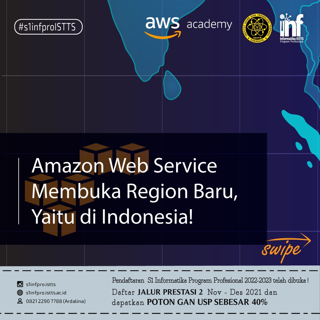 Amazon Web Service Membuka Region Baru di Indonesia - S1 Informatika ...