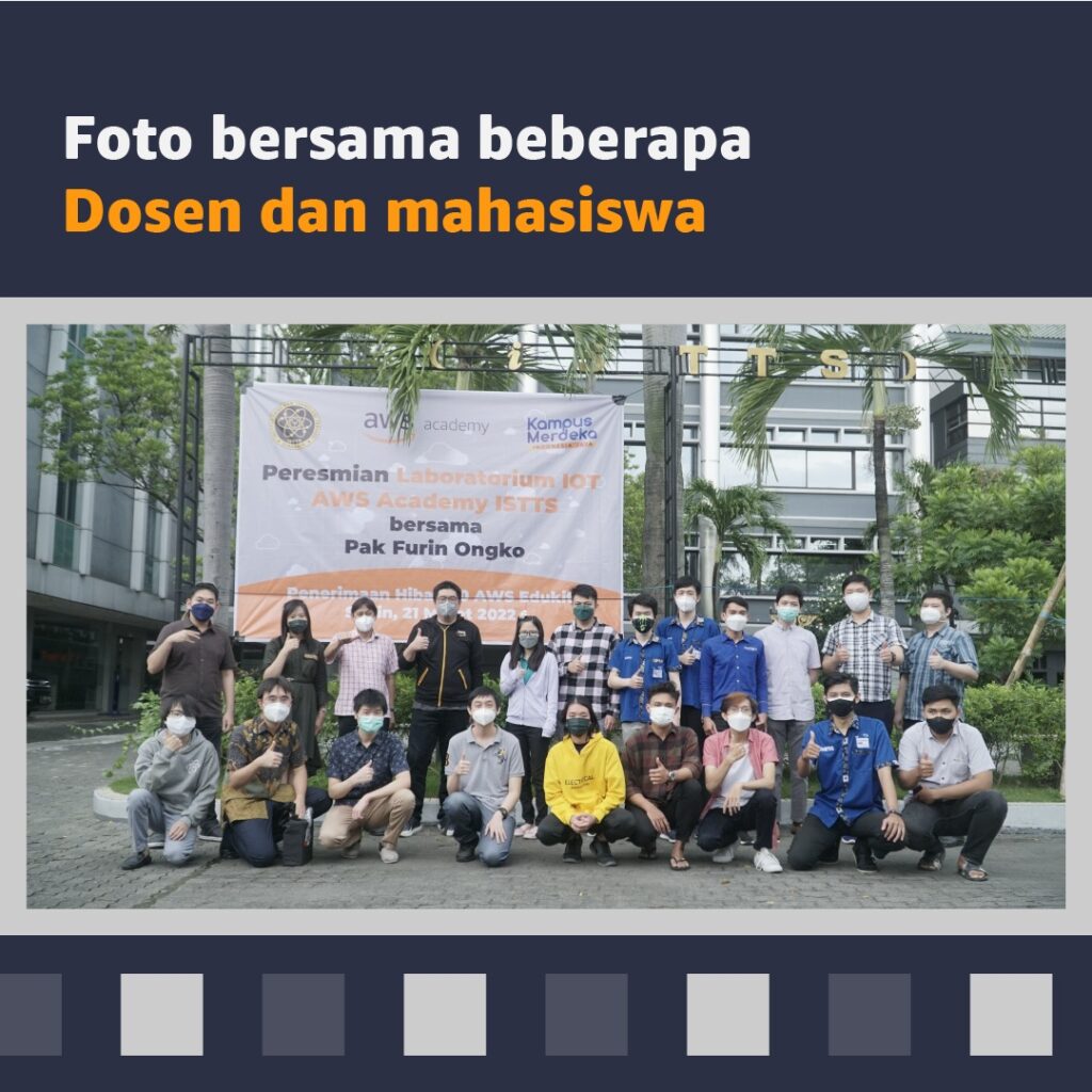 Lab AWS Academy Permudah Mahasiswa-Alumni Belajar IoT - S1 Informatika Program Profesional Surabaya